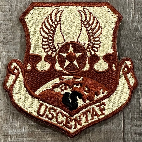 Accessories | Us Air Force Desert Camo Uscentaf Majcom Patch | Poshmark